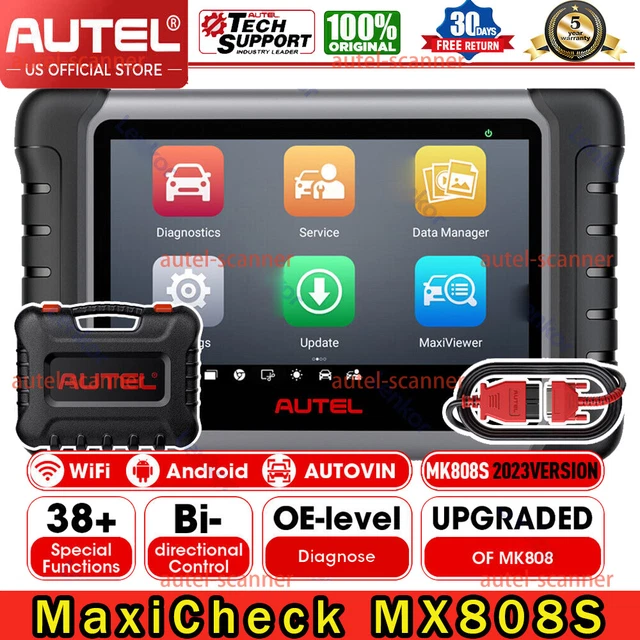AUTEL MAXICHECK MX808S Scanner as MK808S 2023 Bidirectional Control ...