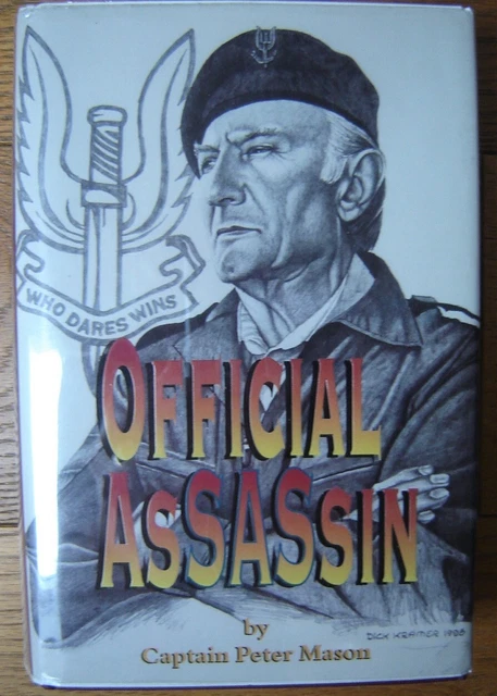 RARE & HIGHLY COLLECTABLE WW2 SAS CAPTAIN PETER MASON SIGNED 'Official ...