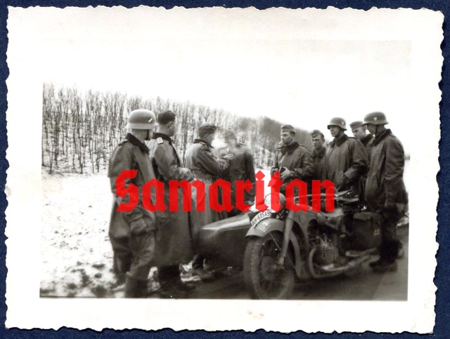I9/5 WW2 ORIGINAL Photo Of German Wehrmacht Dispatch Riders EUR 9,56 ...