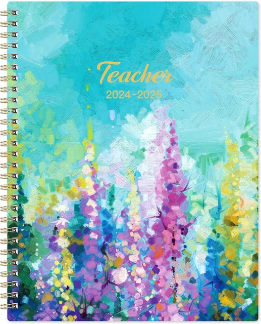 2024-2025 TEACHER PLANNER - Weekly & Monthly Lesson Plan Book 2024-2025 ...