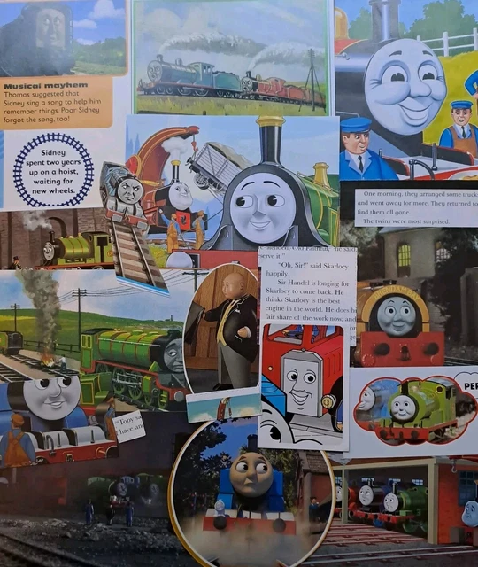 SMALL THOMAS THE Tank Engine And Friends Scrapbooking Ephemera Bundle ...