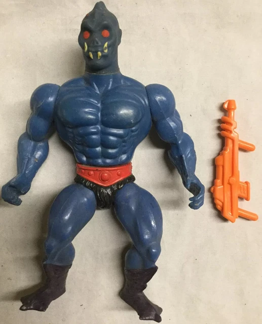 WEBSTOR 1981 HE-MAN Action Figure Masters of the Universe Soft Head ...