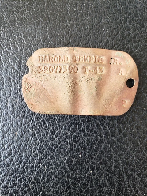 DOG TAG US WW2 537th Anti-Aircraft Artillery 90th Division 1944 ...