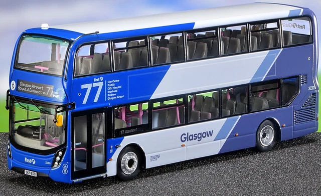 NORTHCORD FIRST GLASGOW Alexander Dennis Enviro 400 Mmc Ukbus 6525 £69. ...