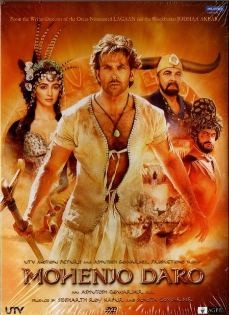 MOHENJO DARO - BOLLYWOOD DVD - Hrithik Roshan, Pooja Hedge, Kabir Bedi ...