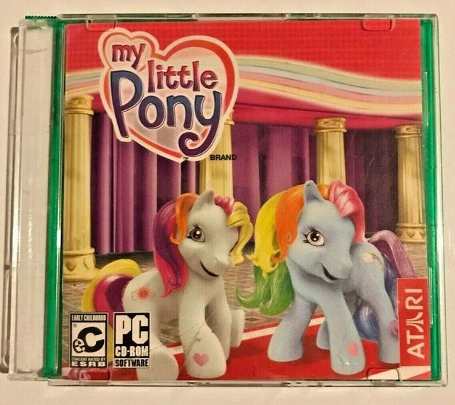 MY LITTLE PONY CD-ROM Game Atari Windows 98 $19.97 - PicClick CA