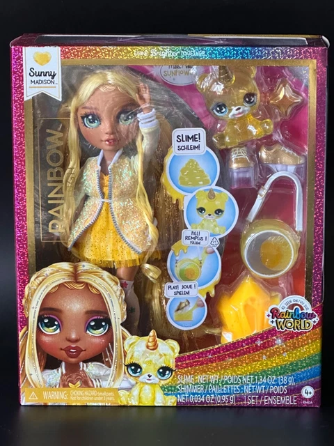 RAINBOW HIGH CLASSIC Sunny Madison Doll With Slime & Pet £19.95 ...