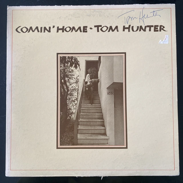 LP TOM HUNTER COM' HOME Autographié PRIVATE PRESSING Folk 1977 LP EUR 4 ...