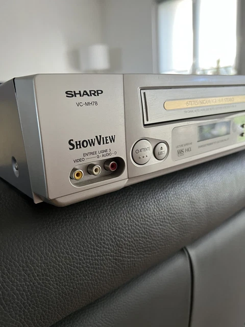 MAGNÉTOSCOPE SHARP VC Mh78 Lecteur Vhs Fonctionne Parfaitement Belle Image EUR 79,90 - PicClick FR