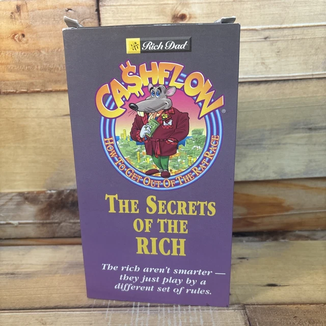 CASHFLOW THE SECRETS Of The Rich VHS VCR Video Tape Used £5.10 ...