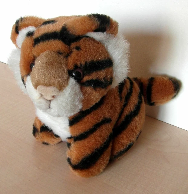 KEEL SIMPLY SOFT Collection Brown and Black Striped Dog, Looking like a ...