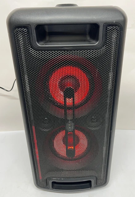 JVC MX-D829PB PORTABLE Bluetooth Wireless Party Karaoke Usb Speaker ...