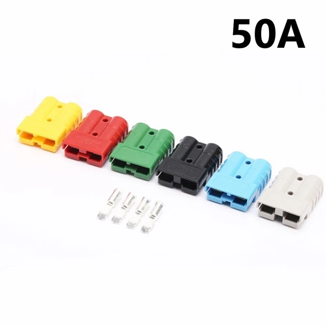 CONNECTEUR D'ALIMENTATION DE batterie de chariot élévateur avec contacts cuivr EUR 6,98 ...