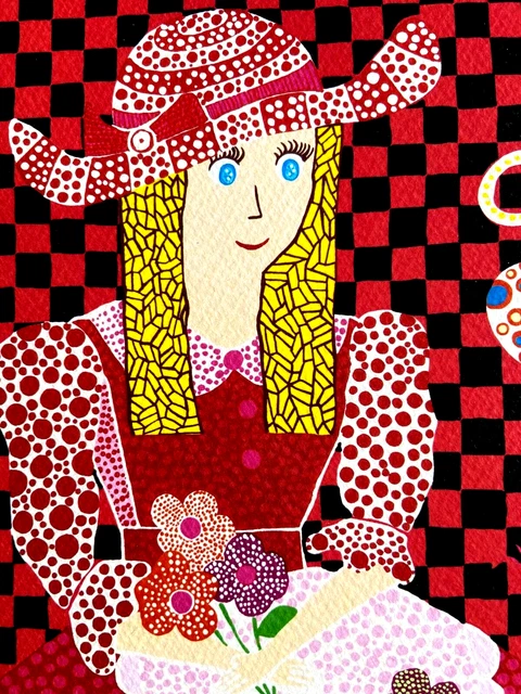 YAYOI KUSAMA LITOGRAFIA Mori Art Museum[Takashi Murakami-Keith Haring ...