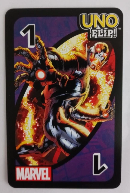 MARVEL UNO FLIPS Card Yellow Spider-Man #3 /Ultron #1 £1.64 - PicClick UK