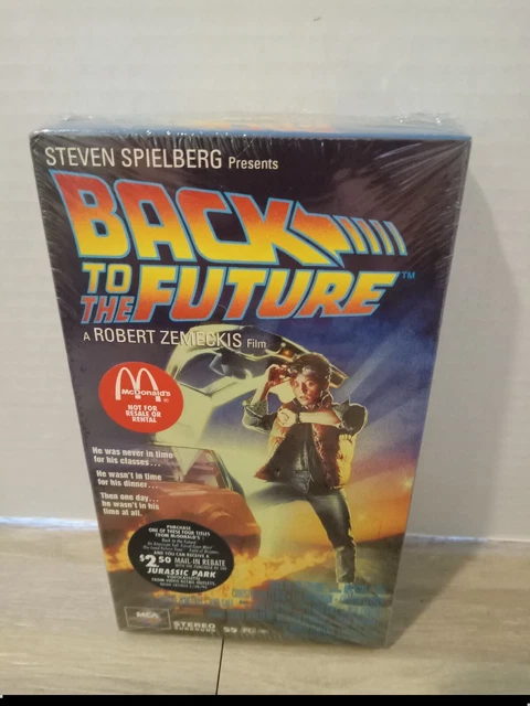 BACK TO THE Future (1985), MCA Universal VHS, '94 McDonalds Copy, New ...