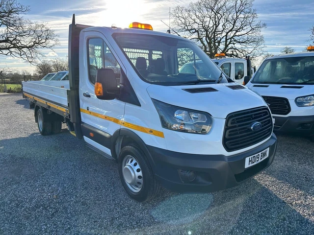 FORD TRANSIT 14FT Dropside Twin Rear Wheel Euro 6 2019 £14,995.00 ...