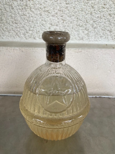 ANCIENNE GRENADE A Incendie Harden Star Hand Grenade En Verre Labbe EUR ...