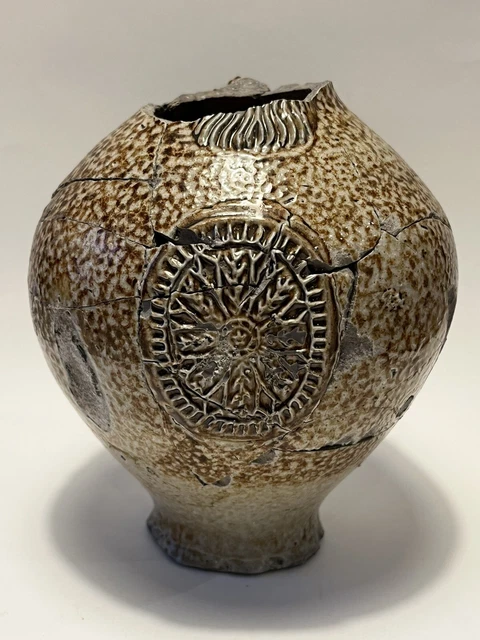 THAMES MUDLARK BELLARMINE FIND, 17th Century German Stoneware Pottery ...