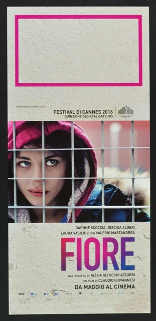AFFICHE FLEUR VASILIU Laura Valerio Mastandrea Josciua Alger Giovannesi ...