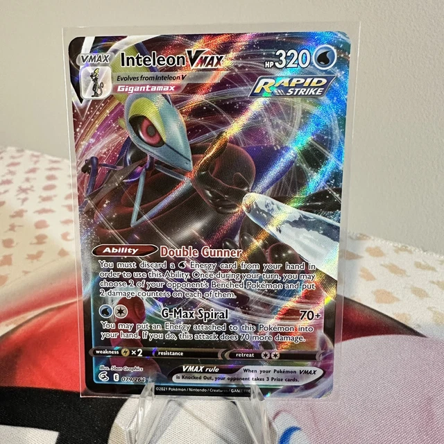 INTELEON VMAX 079/264 - Fusion Strike - Pokémon JCC - Ultra Rare Holo ...