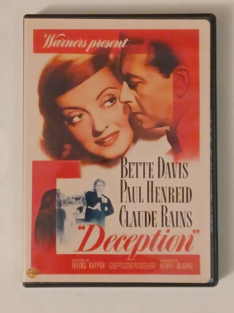 DECEPTION (DVD) CLAUDE Rains Bette Davis Paul Henreid EUR 26,86 ...