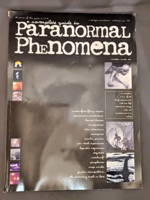 A COMPLETE GUIDE to Paranormal Phenomena Magazine Vol.1 1996 £15.99 ...