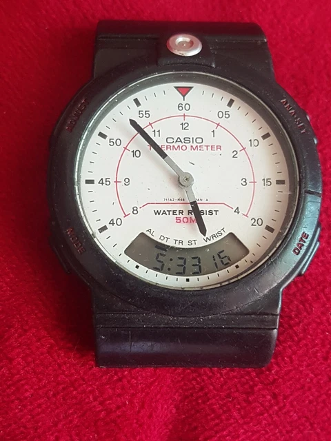 CASIO AW-10 THERMOMETER and Temperature Sensor-faulty £30.06 - PicClick UK