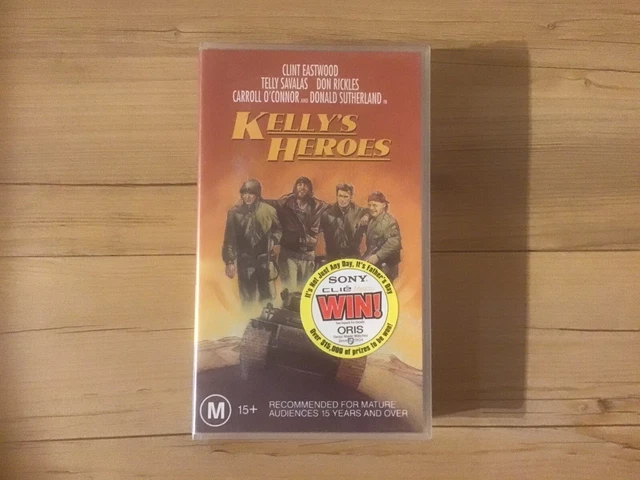 KELLY'S HEROES - Clint Eastwood - VHS Movie - Video Tape VGC EUR 5,15 ...