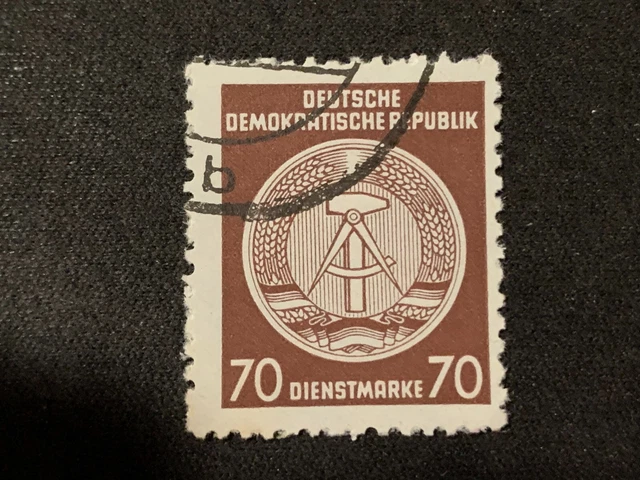 GERMANY EAST DDR Deutsche Democratic Republic 1954 Official Coat Of Arms 70 Pfg EUR 0,70 ...