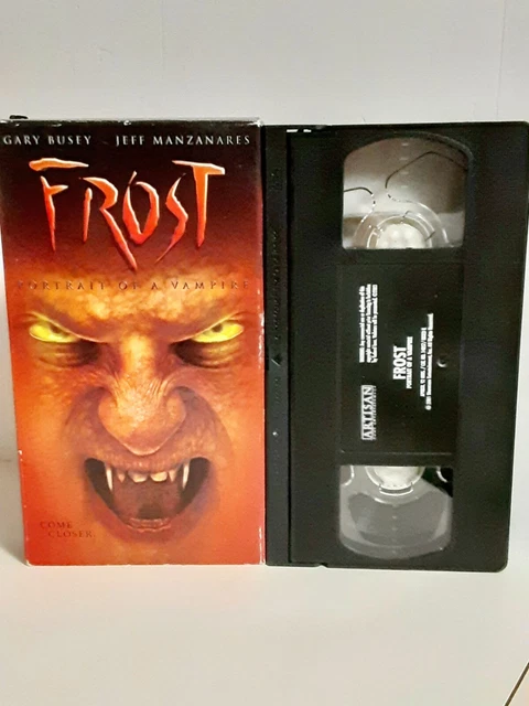 FROST PORTRAIT OF a Vampire VHS Tape 2003 Gary Busey Horror Vampire ...