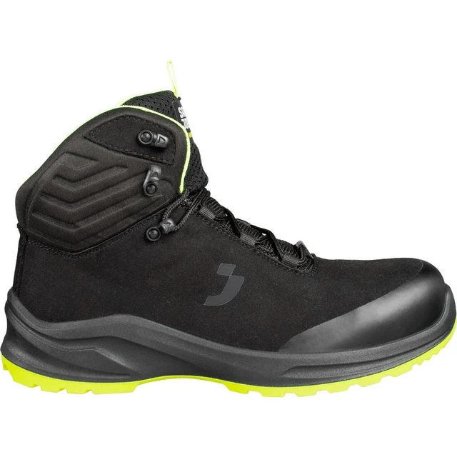 SAFETY JOGGER MODULO S3S MID Boot Black Heel energy absorption reduces ...