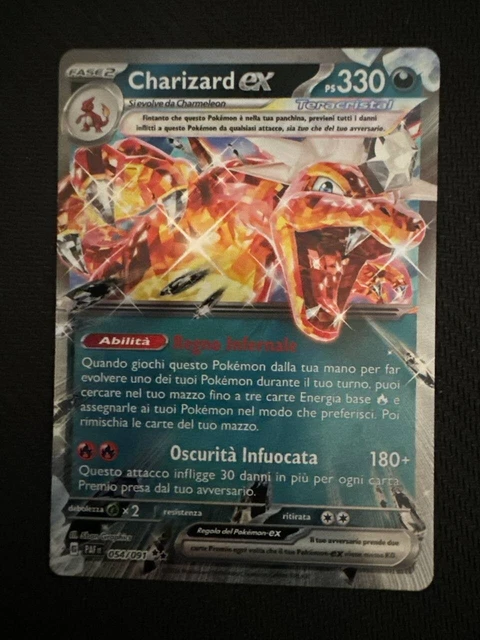 POKÉMON DESTINO DI Paldea Charizard Ex 054/091 EUR 5,00 - PicClick DE