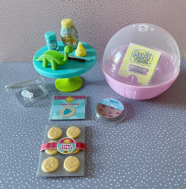 MGA'S MINIVERSE MAKE It Mini Birthday Series 1- Fossil Cookies £7.05 ...