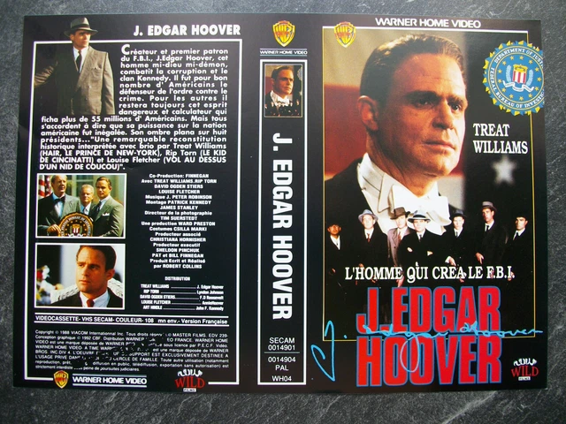WARNER / J. Edgar Hoover / Jaquette Vhs Comme Neuve / EUR 1,00 ...