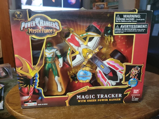 POWER RANGERS MYSTIC Force Magic Tracker with 5" Green Ranger Factory ...