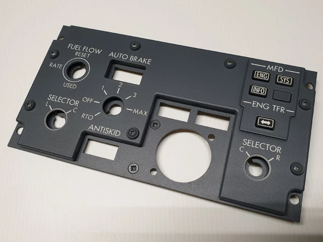 BOEING 737-MAX AUTOBRAKE Panel B737 Flight Simulator £250.00 - PicClick UK