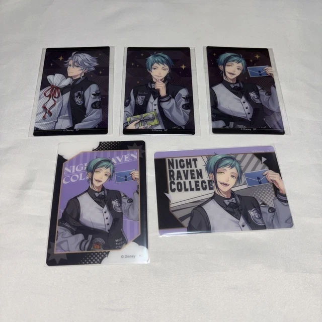 DISNEY TWISTED-WONDERLANDED WONDERLAND Clear Card Favoka Azur Jade ...