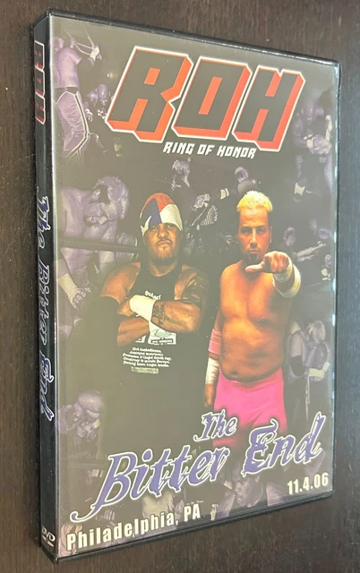 ROH RING OF Honor Wrestling -- Bitter End 2006 DVD -- Kenta -- Bryan ...