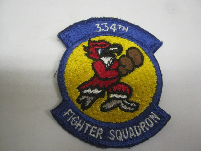 334TH FIGHTER SQUADRON The Fighting Eagles US Air Force Embroidered ...