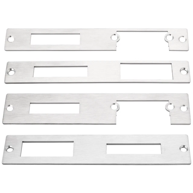 DOOR FLAT STRIKE Plate Half Open/Fully Enclosed Stainless Steel ...
