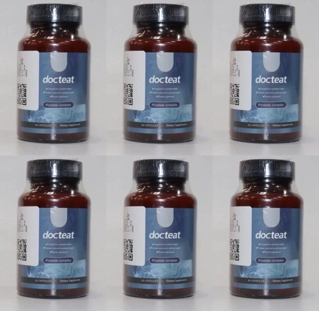 DOCTEAT PROSTATE COMPLEX – 60 Capsules x6 (360 Capsules) 6 months – EXP ...