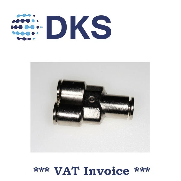 CAMOZZI 6560 8 Attacco Push in Splitter Y Uguale 8mm Tubo Metallo ...