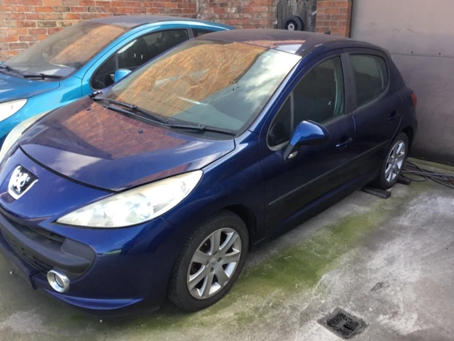 PEUGEOT 207 BONNET colour code KPL BLUE £50.00 - PicClick UK
