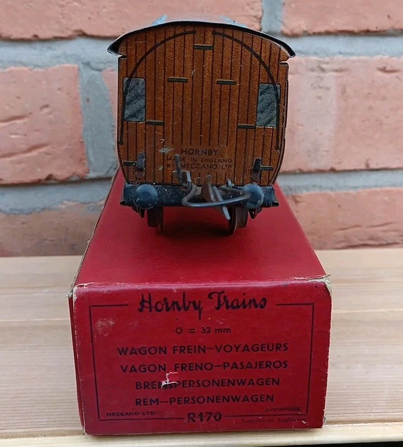 HORNBY TRAINS PASSENGER BRAKE VAN - LNER (Original/Boxed) £9.99 ...