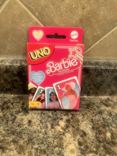 MATTEL GAMES - UNO Barbie The Movie Card Game New 2023 Card Game, Table ...