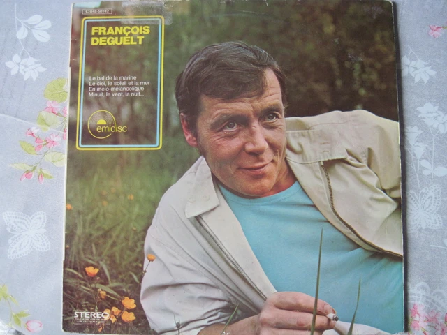 FRANÇOIS DEGUELT LE ciel le soleil et la mer 33 tours lp emidisc c48 ...