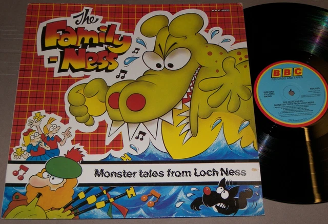 THE FAMILY NESS Vinyl Nm Ex LP Record 1984 Album Loch Ness Monster ...