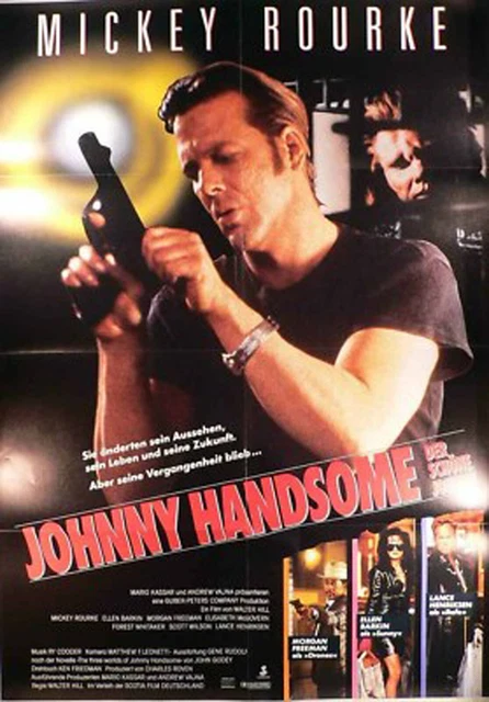 JOHNNY HANDSOME - Mickey Rourke - Filmposter A1 84x60cm gefaltet EUR 19 ...