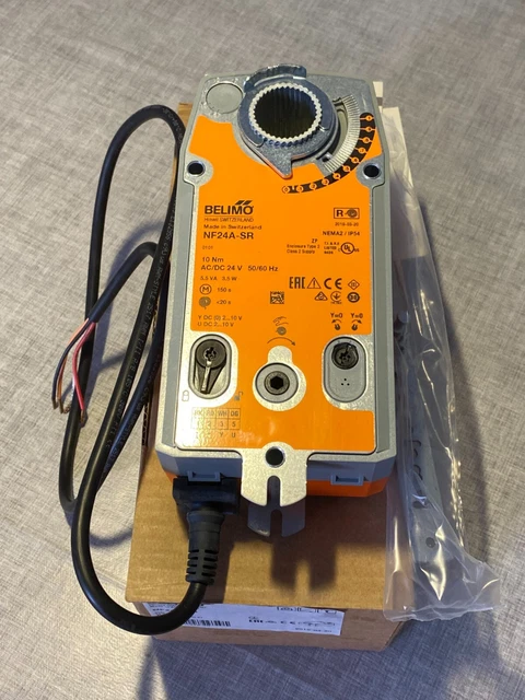 BELIMO NF24A-SR STELLANTRIEB für Lüftungsklappen oder Kugelhahn 90° 0-10V Neu! EUR 100,00 ...